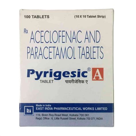 Pyrigesic A 100mg 325mg Tablet Uses Price Substitute Side Effects