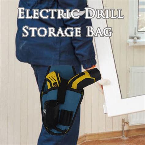 Badu Bg Преносим държач за бормашина Безжичен инструмент Чанта за кръста Чанта за колан за