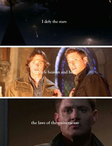 Pin By Hocuspocuslatte On Wincest Heaven And Hell Defying Sayings