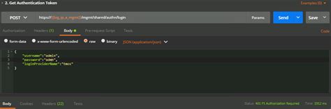 Lab Api Authentication F Programmability Training Documentation
