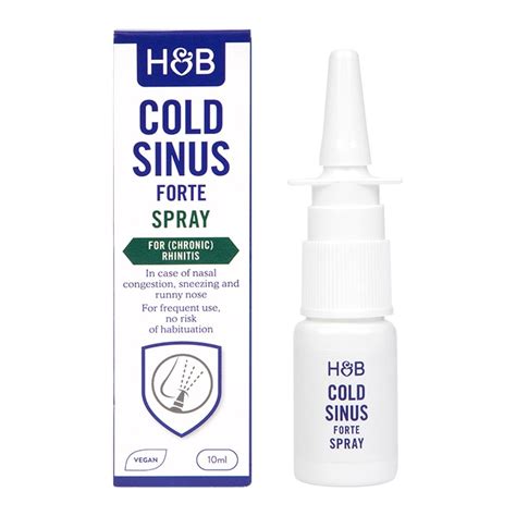 Holland And Barrett Cold Sinus Forte Nasal Spray 10ml Holland And Barrett