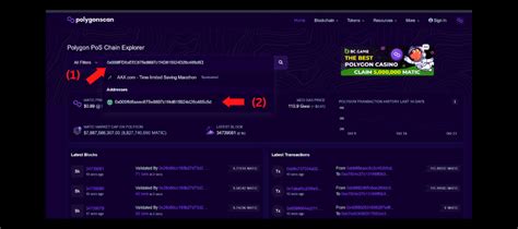Using A Blockchain Explorer With Polygonscan