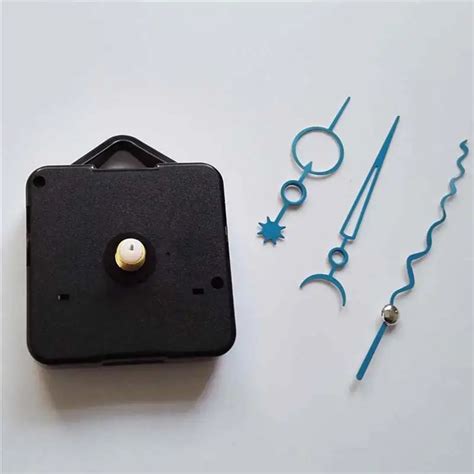 Ретро немой настенные часы движение комплект с часы на крючке механизм части без батареи 1