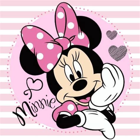 Pin De Yolanda Diaz En Pintura En Tela Flores Minnie Mause Imagenes