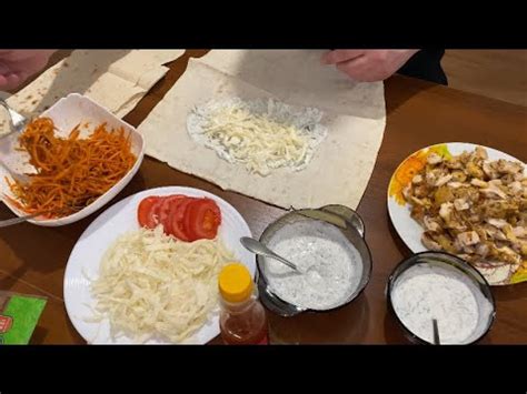 Що можна приготувати з двох КУРОК?! Шаурма. Тушкована КАРТОПЛЯ. Морква ...