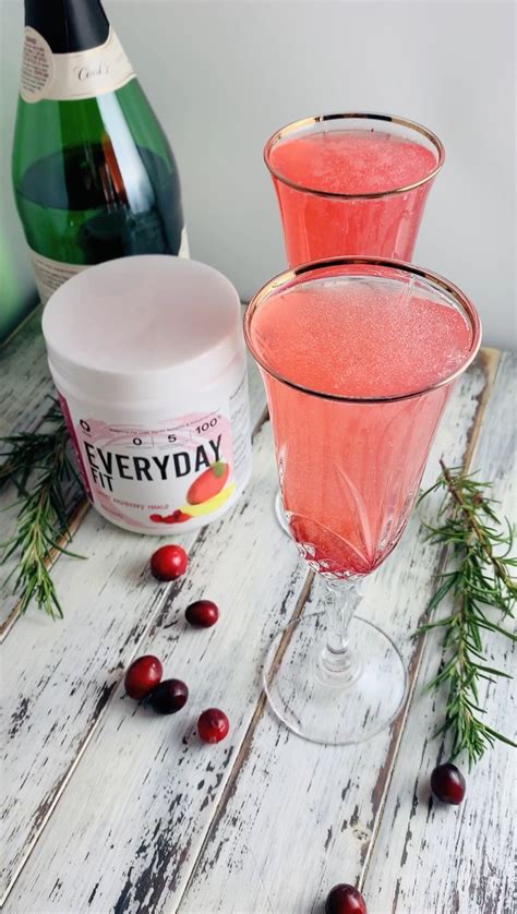 Sparkling Cranberry Cheer Real Healthy Recipes