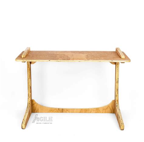 the agile desk is a custom dimension writing and computer desk etsy