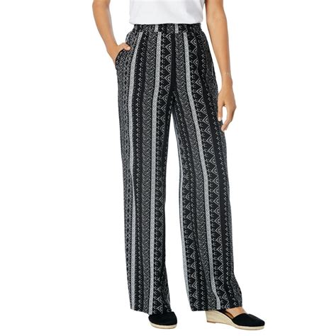 Woman Within Woman Within Womens Plus Size Pull On Elastic Waist