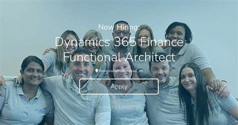 Dynamics 365 Finance Functional Architect At Sa Global