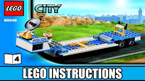 Lego Instructions City 60049 Helicopter Transporter Book 4