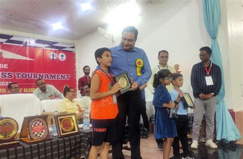 Rupesh Kumar Mishra Wins Chess For Everyone Rating Open 2023 In Baikunthpur Chhattisgarh