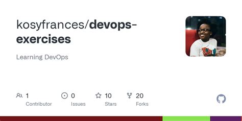 Github Kosyfrances Devops Exercises Learning Devops