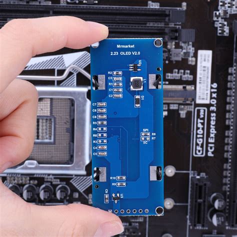 2 23inch display hd ips module 128x32 resolution for raspberry pi