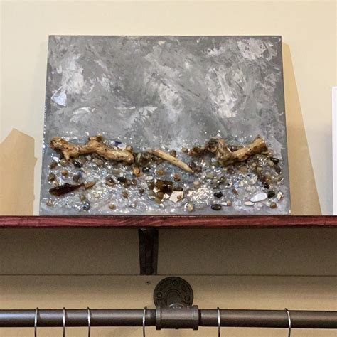 Hand Made Abstract Glass Art