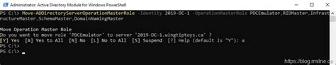 Move Fsmo Roles Using Powershell 250 Hello