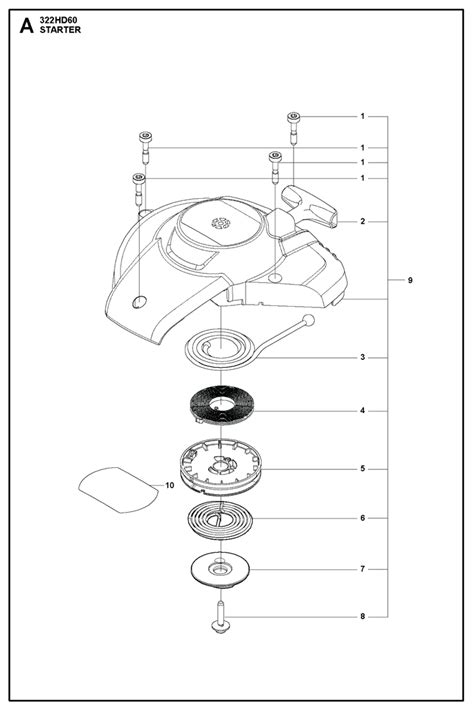 Husqvarna 322HD60 Hedge Cutter Ignition System Lawn Turfcare