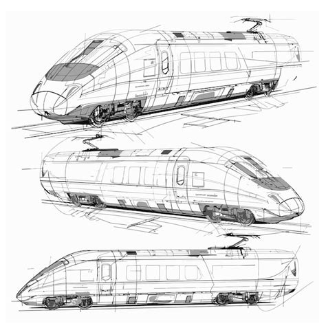 Tram Vector Illustration In Hand Drawn Style Premium Ai Generated Vector