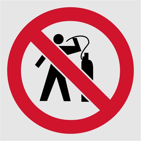 Do Not Use Compressed Air Reflective Safety Sign Pv11ref