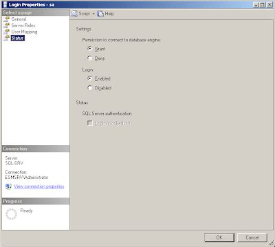 Fatal Error Doom How Do I Configure SQL Server To Accept SQL Authentication