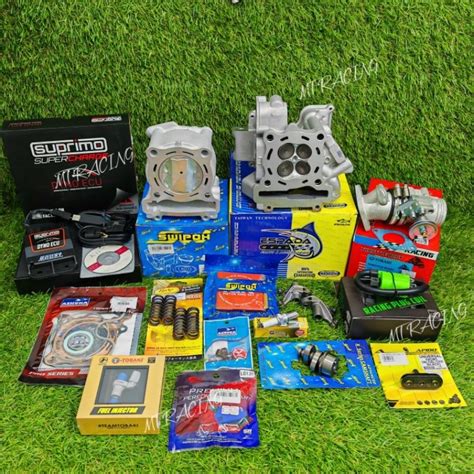 Combo Package Racing Lc135 V8 Fi Yamaha Spec 65mm Head Block Ecu