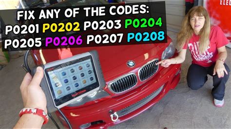 How To Fix Code P0201 P0202 P0203 P0204 P0205 P0206 P0207 P0208 Bmw E46