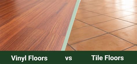 Vinyl Vs Tile Floors Differences Types FAQ House Grail