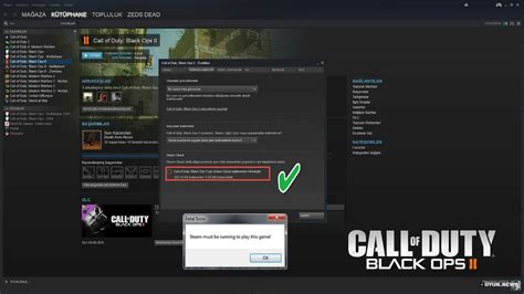Codbo Ii Fatal Error Steam Must Be Running To Play This Game Hatası ⋆ Call Of Duty Black Ops 2