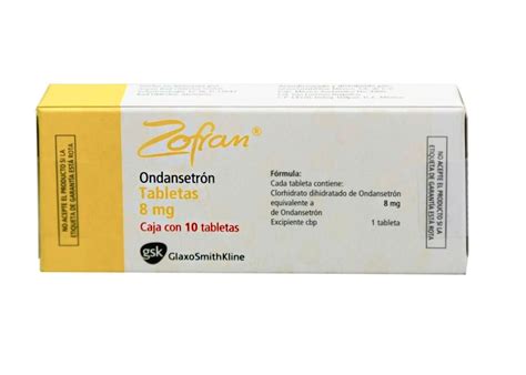 Zofran Ondansetron 8 Mg X 10 Tabs Nootropics Mexico