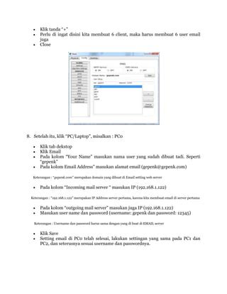 Setting Server PDF