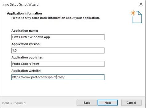 How To Create Exe Installation File Of Flutter Windows Application
