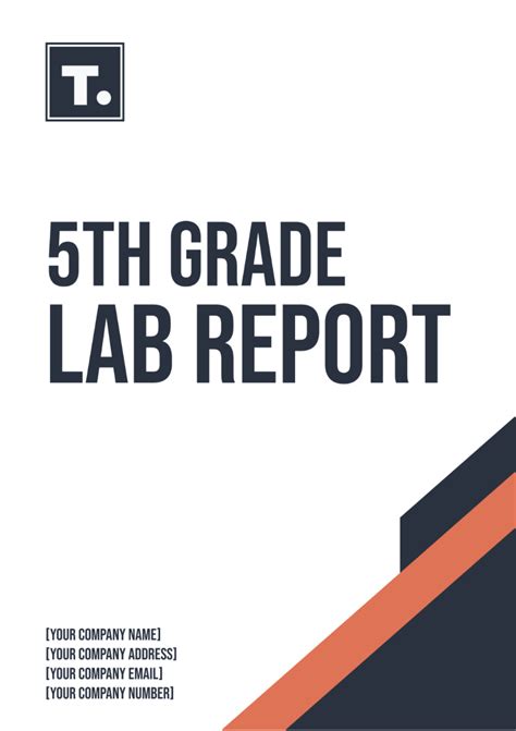 Free 5th Grade Lab Report Template To Edit Online