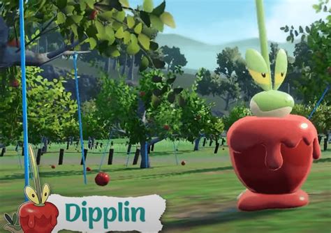 Pokemon Dipplin Revealed