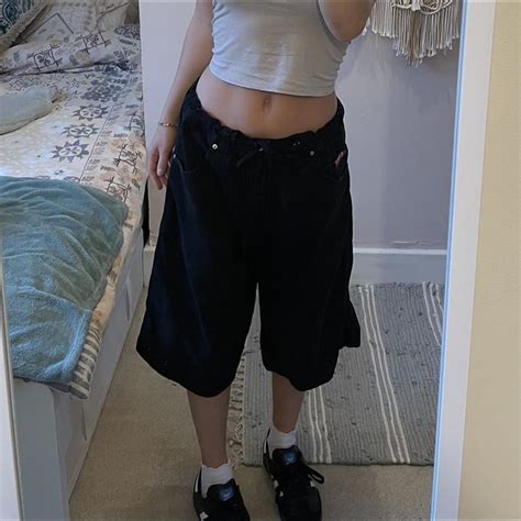 Vintage Black Jorts Brand Clench Pictured On Size Depop