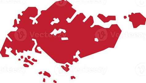 Singapore Map Travel 18873619 Png