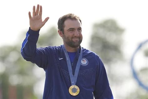 Great Scottie Scheffler Gets The Olympic Gold Medal In A Thriller With