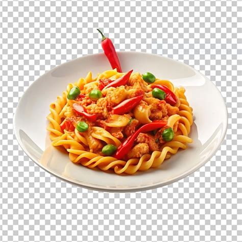 Premium PSD Spaghetti On Transparent Background