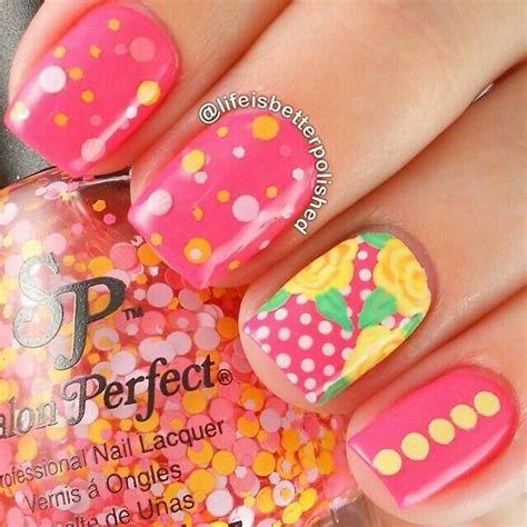 20 Cute Dotticure And Polka Dots Nail Arts Ideas Be Modish Polka