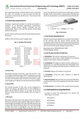 Water Level Monitoring System Using IOT PDF