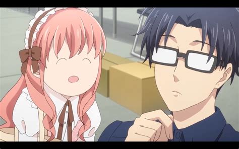 Narumi Momose Hirotaka Nifuji Wotakoi 1x03 ヲタ恋 ヲタクに恋は難しい オタク