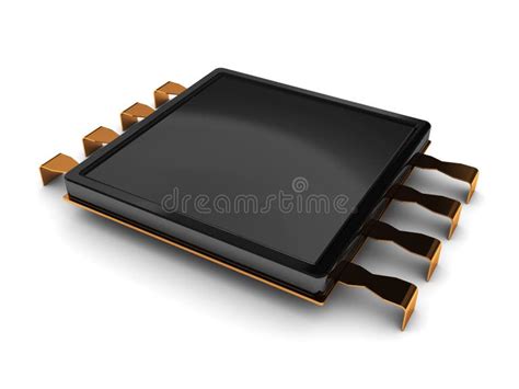 Microcontroller Chip Stock Illustrations 1157 Microcontroller Chip