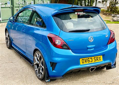 Vauxhall Corsa D Vxr And Limited Edition Side Skirts 2xcite