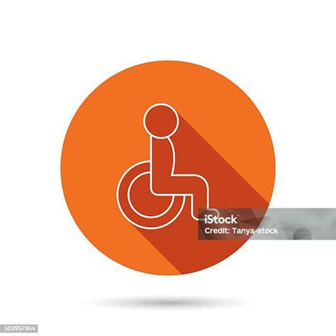Disabled Person Icon Human On Wheelchair Sign向量圖形及更多交通圖片 交通 人 健保和醫療