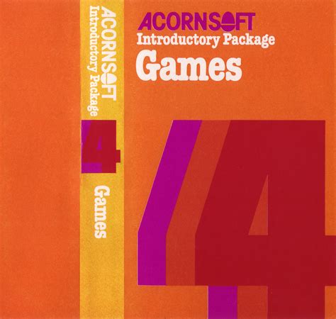 RetroBytes Portal Acornsoft Introductory Package 4 Games