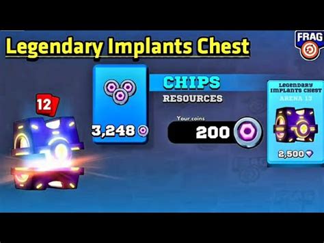 Legendary Implants Chest Opening Frag Pro Shooter YouTube