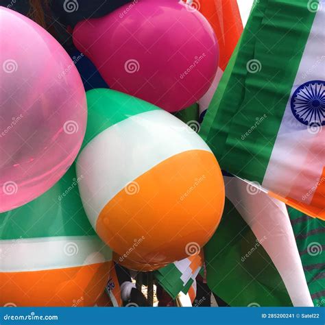 Independance Day Tricolor Indian Flag Royalty Free Stock Image