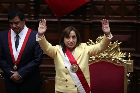 Dina Boluarte Takes The Reins Of The Country In The Midst Of Political