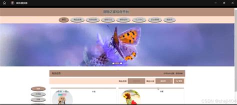 基于ssm vue宠物之家综合平台 开题报告 程序 论文 java csdn博客