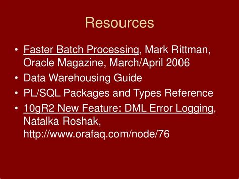 Ppt Dml Error Logging Powerpoint Presentation Free Download Id