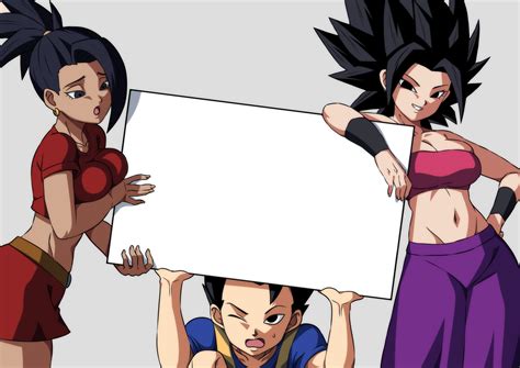 Caulifla Kale And Cabba Dragon Ball And 1 More Drawn By