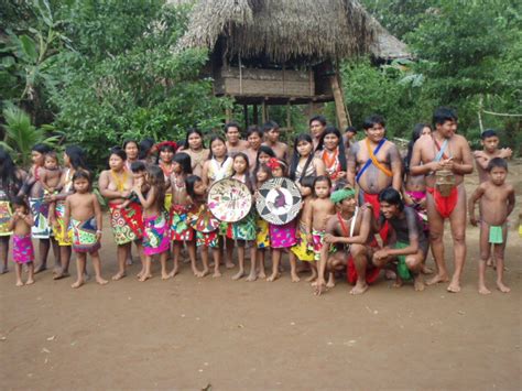 Embera Community Member Embera Are Friendly Happy To Shar Flickr
